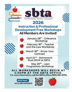 Calendars – San Bernardino Teacher Association